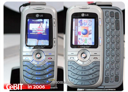 2006 CeBIT - LG 行動電視手機 V9000 打頭陣！- SOGI 手機王